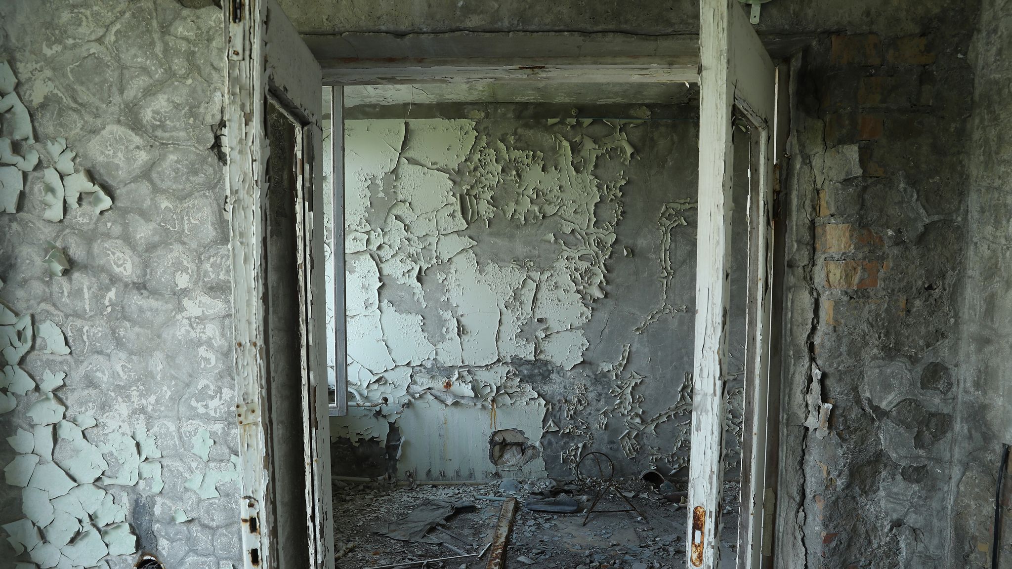 Chernobyl nuclear fallout zone mapped by drones | UK News | Sky News