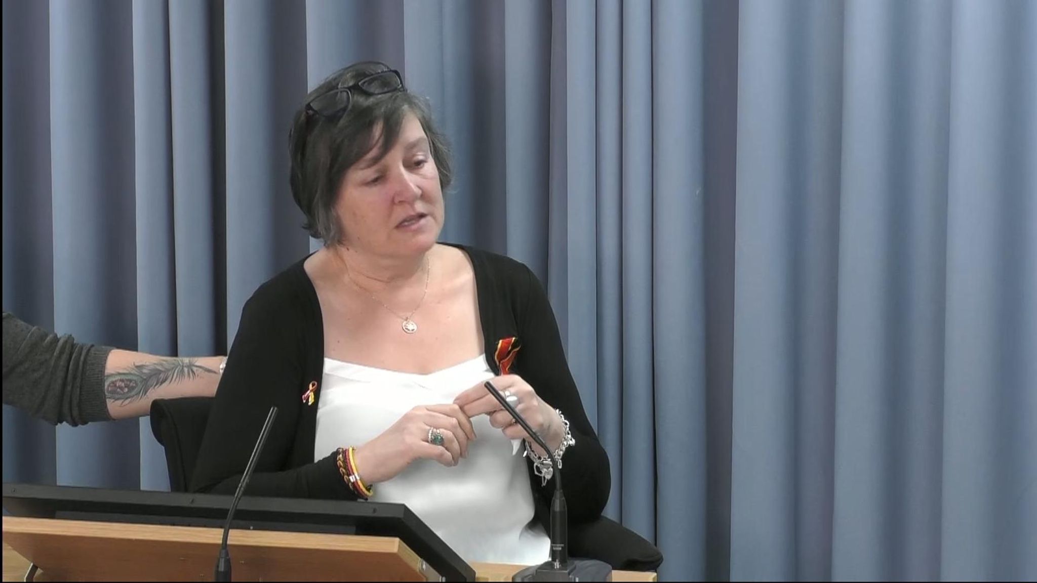 Blood inquiry: Mother says 'I am not dying quietly' during emotional ...