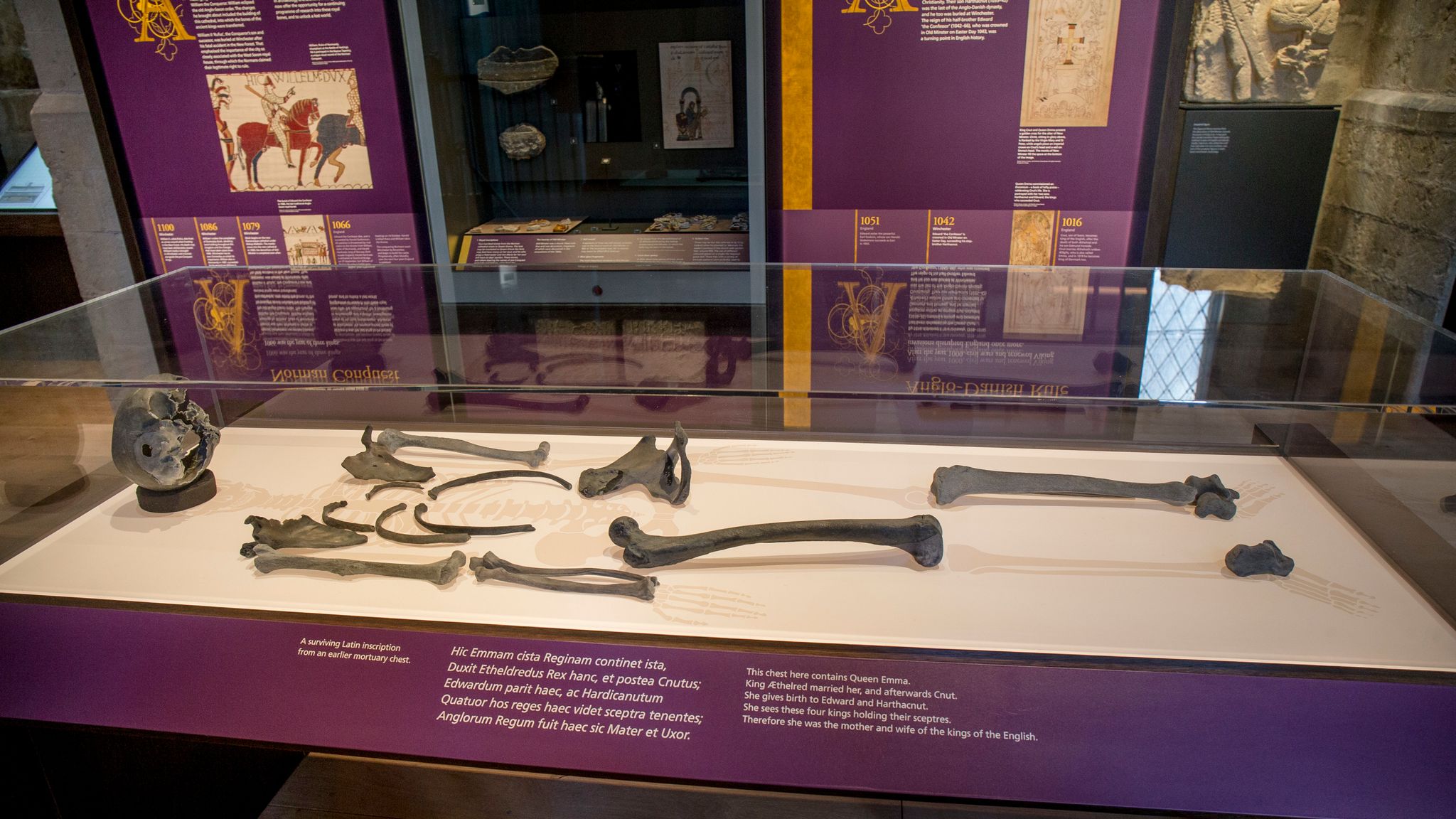 English queen's bones 'found in Winchester Cathedral's royal chests ...