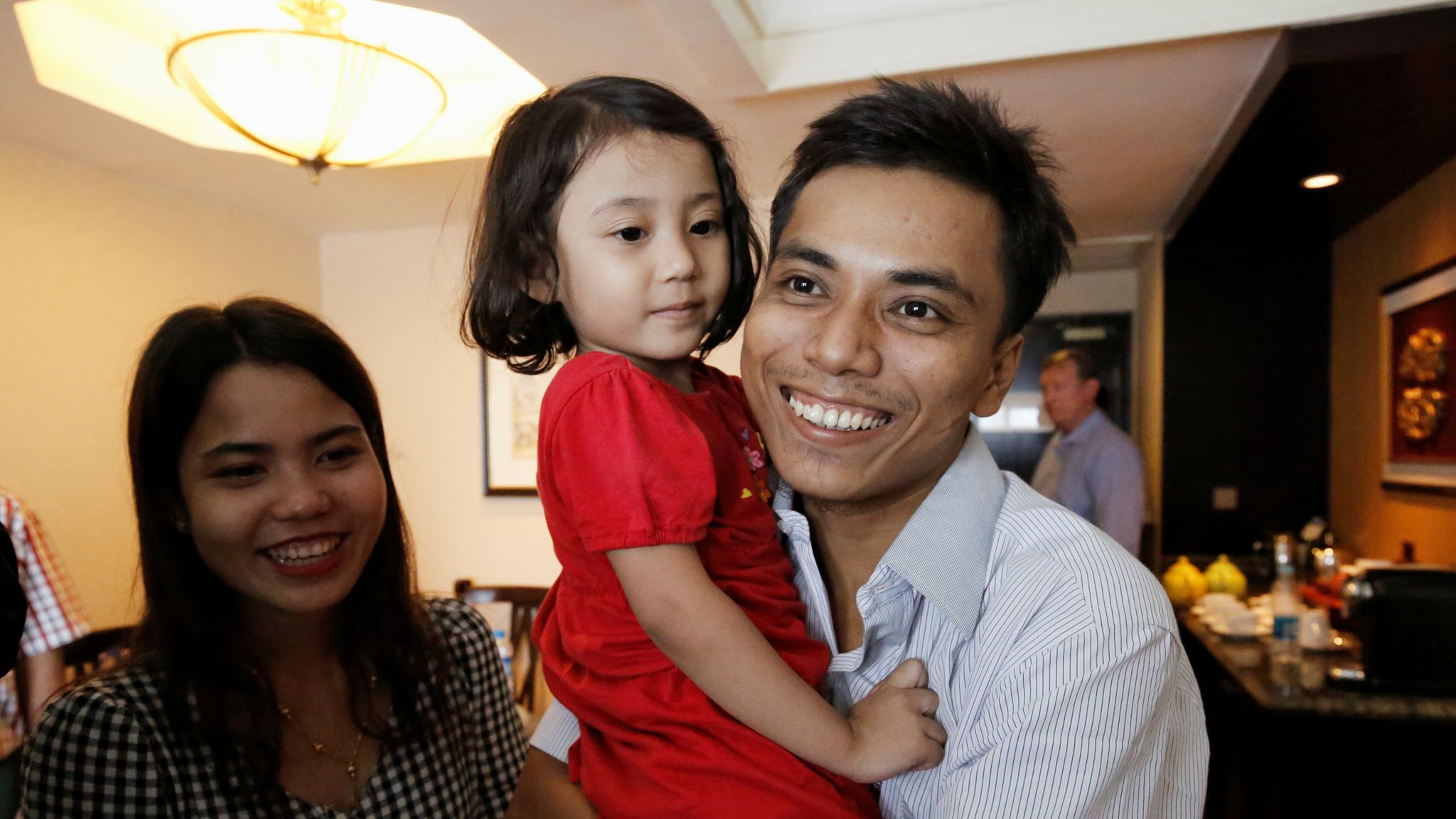 Journalists reunited with families after 500 days in Myanmar prison ...