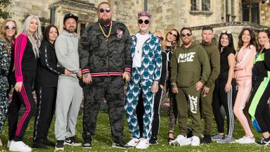 Rag'n'Bone Man ditches suit for tracksuit as he marries fiancee Beth ...