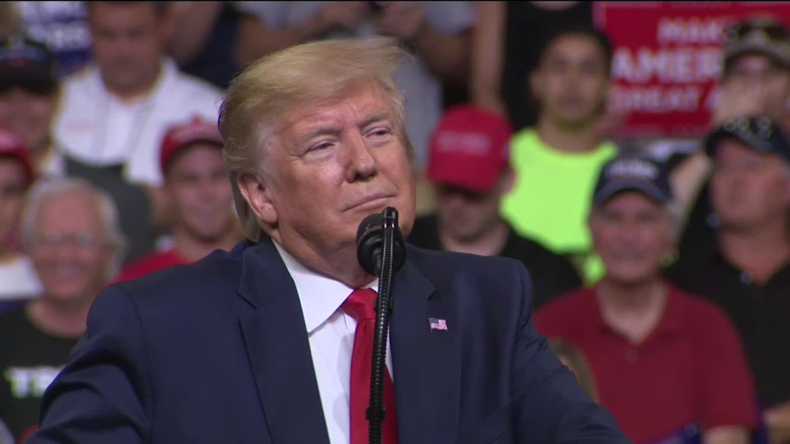 Trump launches his 2020 re-election campaign | News UK Video News | Sky ...