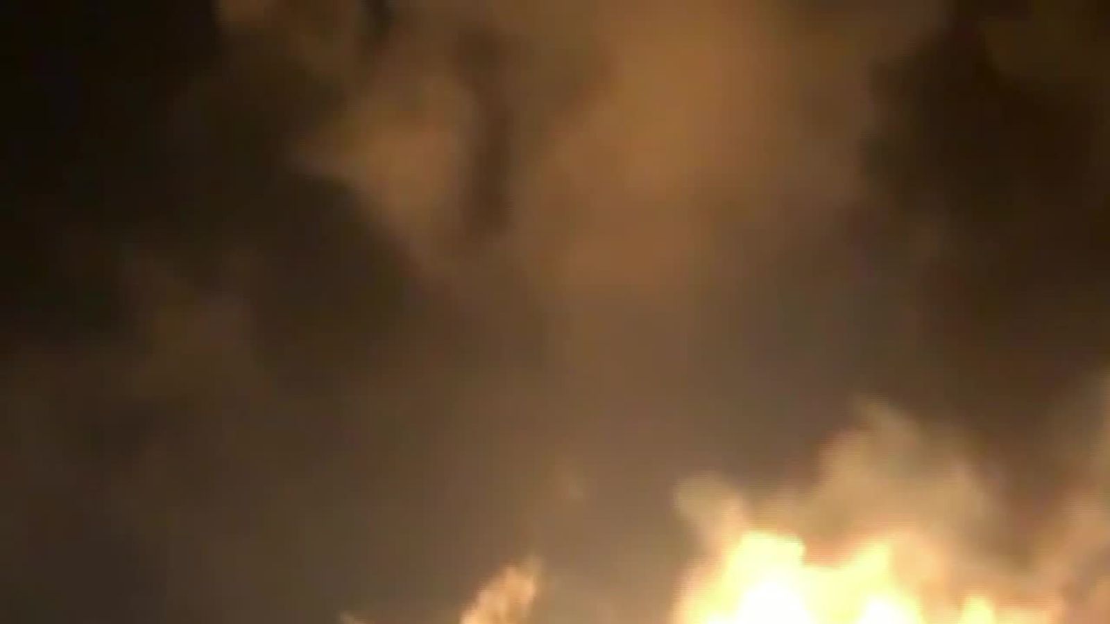 Massive fire at Philadelphia oil refinery | US News | Sky News