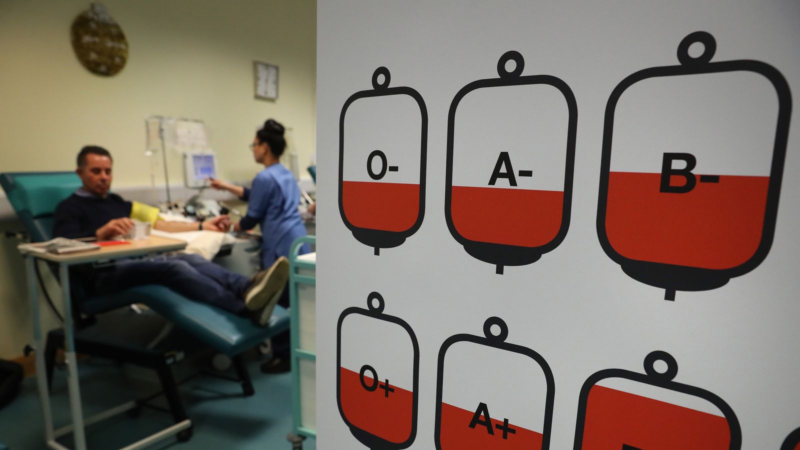 Appeal for more men to donate blood after fall in numbers | UK News ...