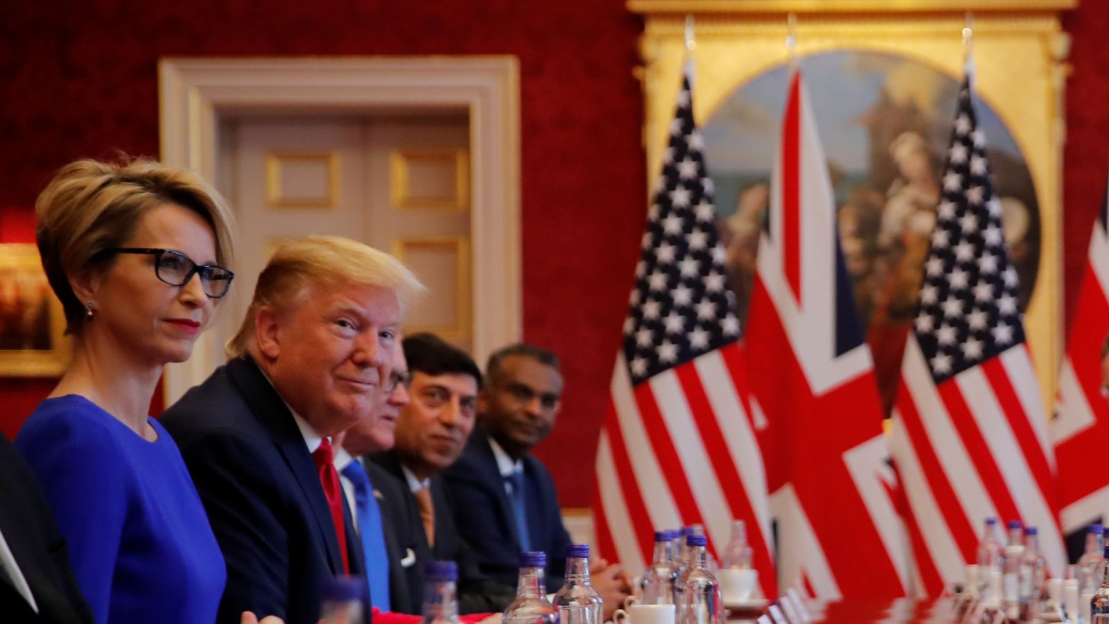 Trump state visit: Protests, trade talks and baby blimp on day two | UK ...