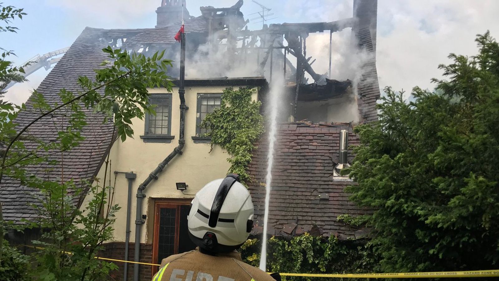 Fire at JLS singer Oritse Williams's home days after rape acquittal ...