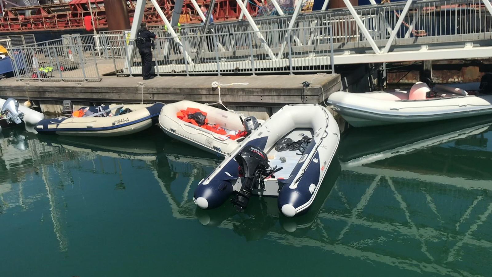 Border Force intercepts 74 migrants in boats off Kent coast | UK News ...