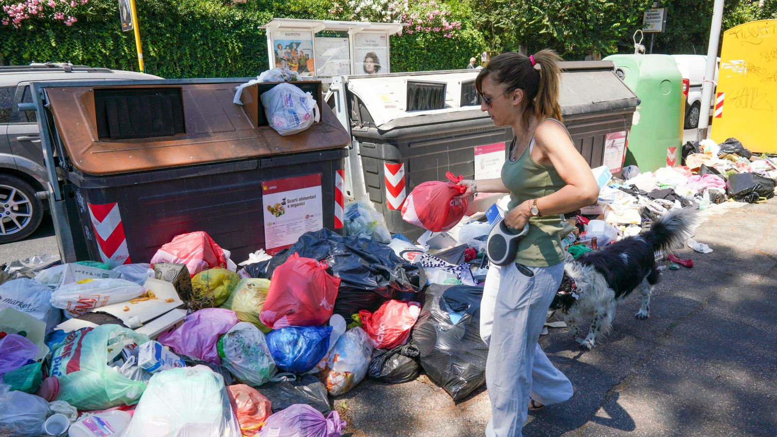 'We've become third world' – Rome runs out of space for its rubbish ...