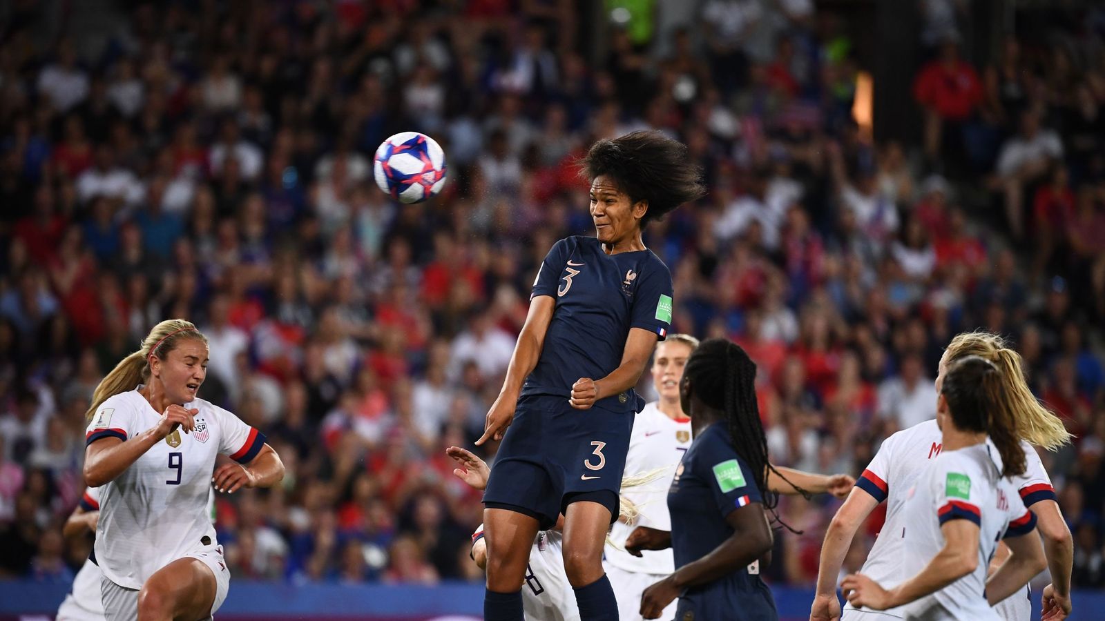 Women's World Cup: US beat hosts France to set up semi-final clash with ...