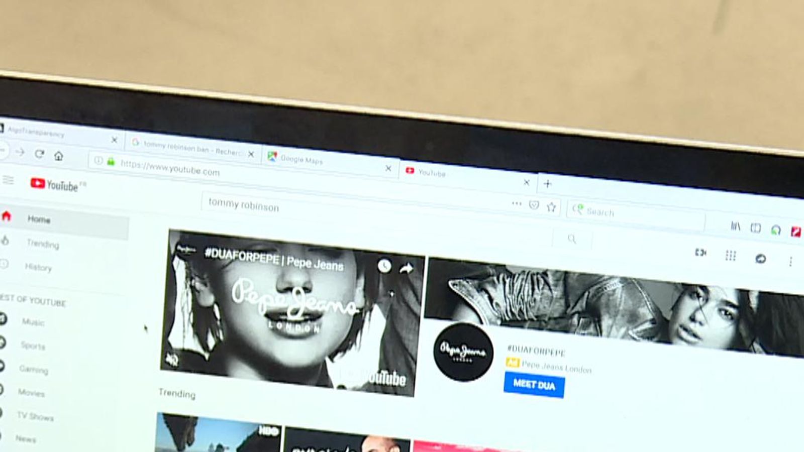 Google directing people to extreme content and conspiracy theories, Sky ...