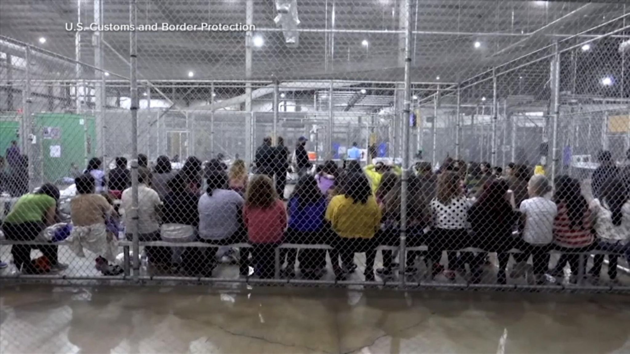 US Border camp conditions exposed as leaders condemn migrant crossing ...