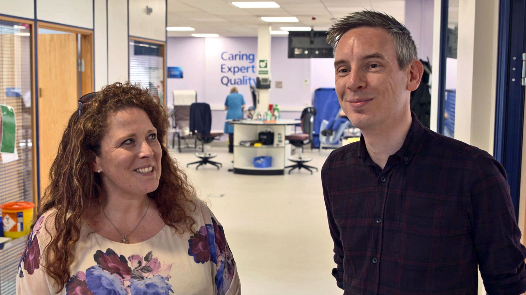 Crash survivor meets blood donor who helped save her life | UK News ...