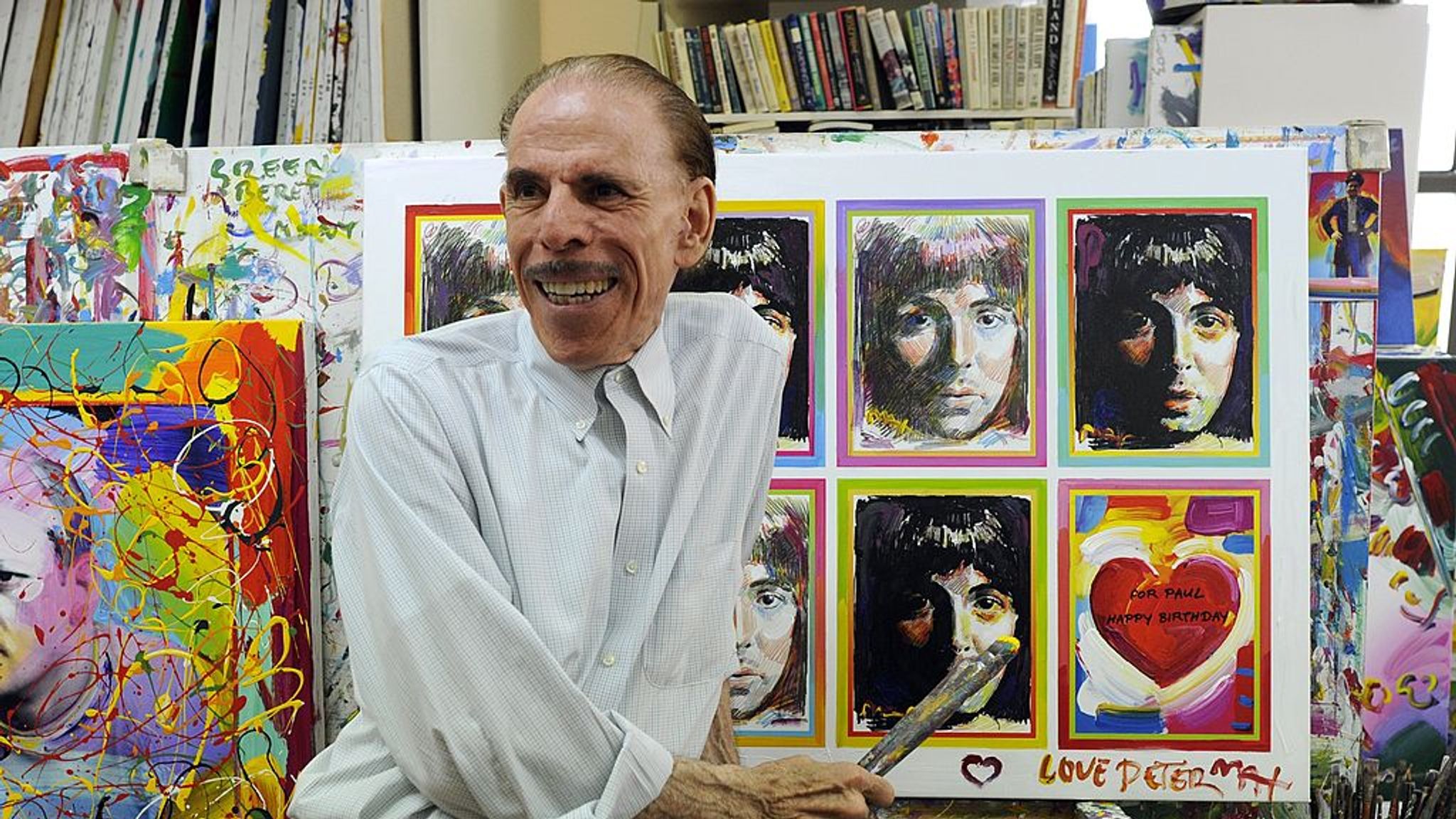 Peter Max's wife found dead amid bitter legal battle over artist's work ...