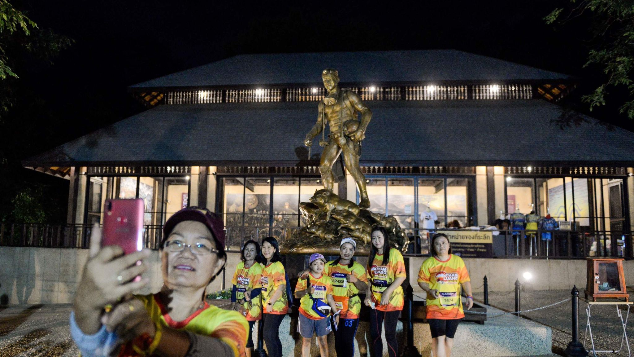 Thai cave footballers run marathon on anniversary of ordeal | World ...