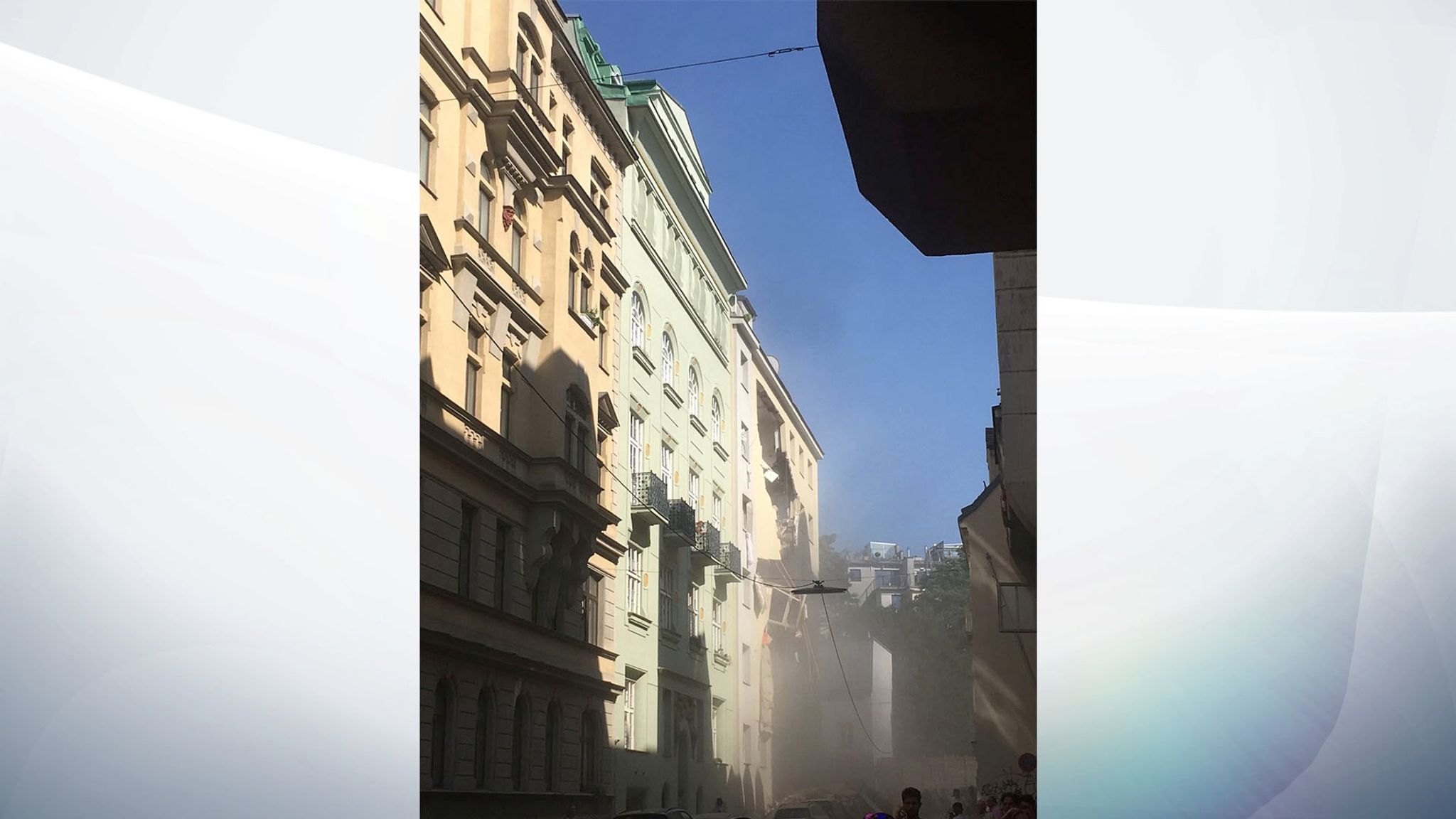 Vienna 'gas explosion': 12 injured - two seriously - after blast blows ...