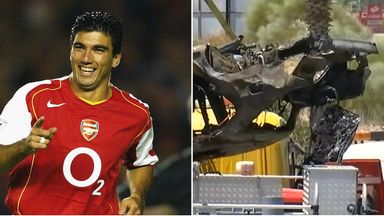 Footballer Jose Antonio Reyes was driving at 135mph when he crashed ...