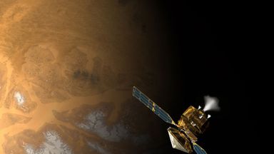 Star Trek 'Starfleet logo' spotted on Mars by NASA probe | Science ...