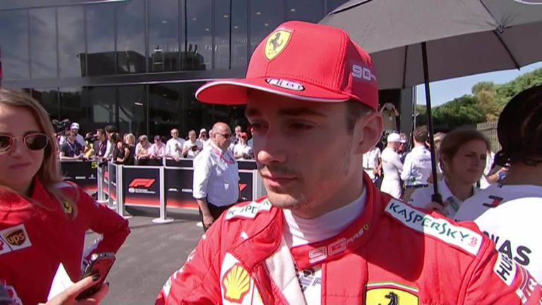 Leclerc happy with third | Video | Watch TV Show | Sky Sports
