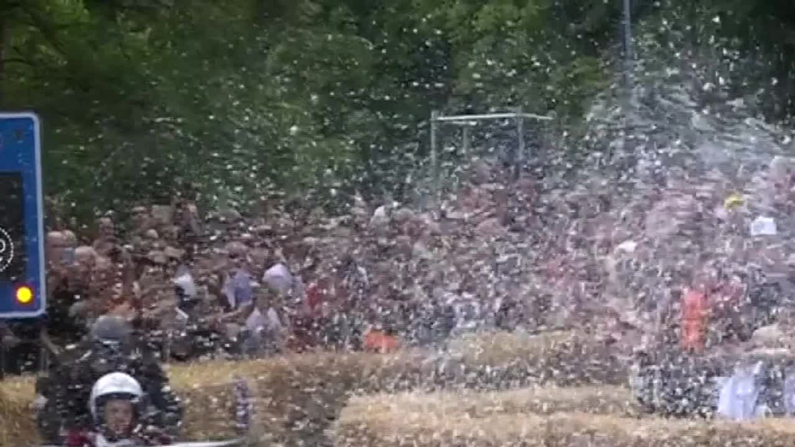 Epic wipeouts at London soapbox derby | UK News | Sky News