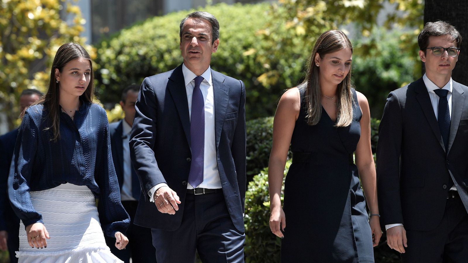 Greece election: Kyriakos Mitsotakis sworn in as new prime minister ...