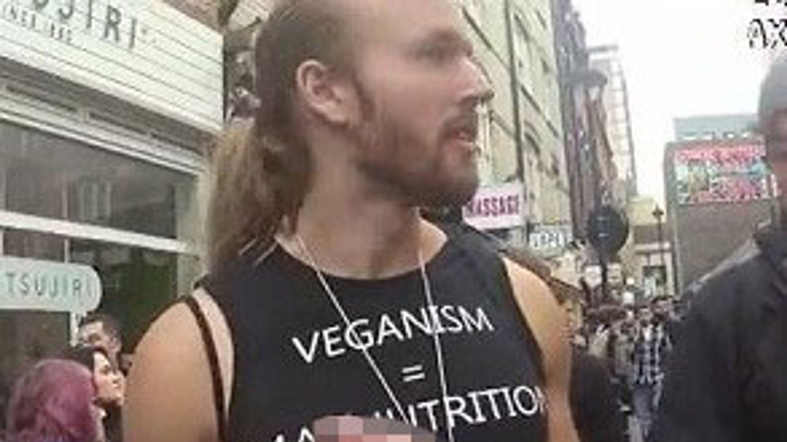 Anti-vegan protesters who ate raw squirrels outside food stall fined ...