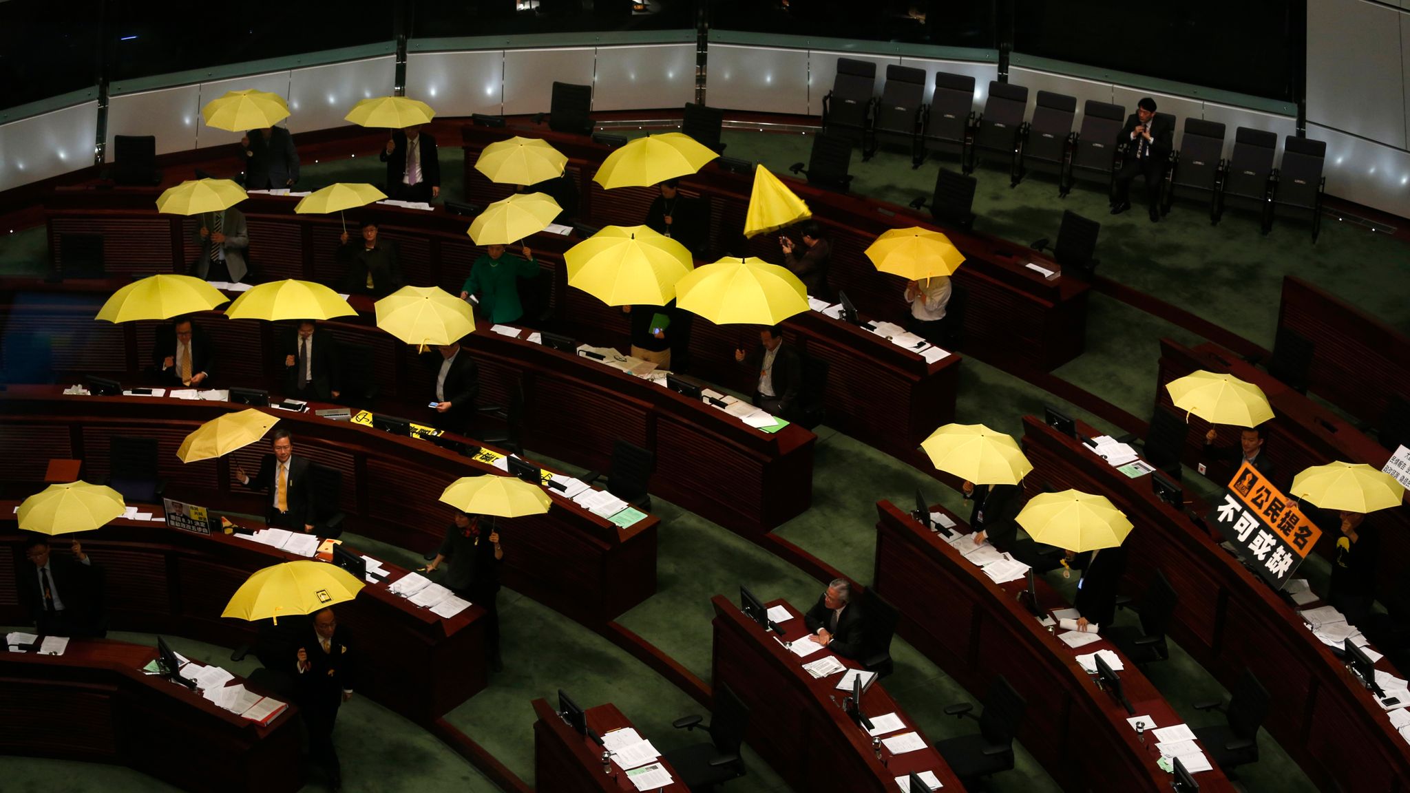 How democratic is Hong Kong? | World News | Sky News