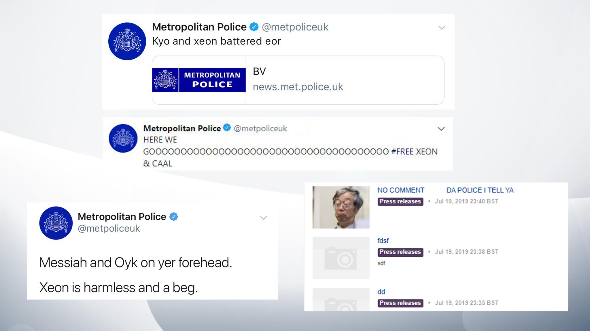Donald Trump 'blames' Sadiq Khan for Metropolitan Police Twitter hack ...