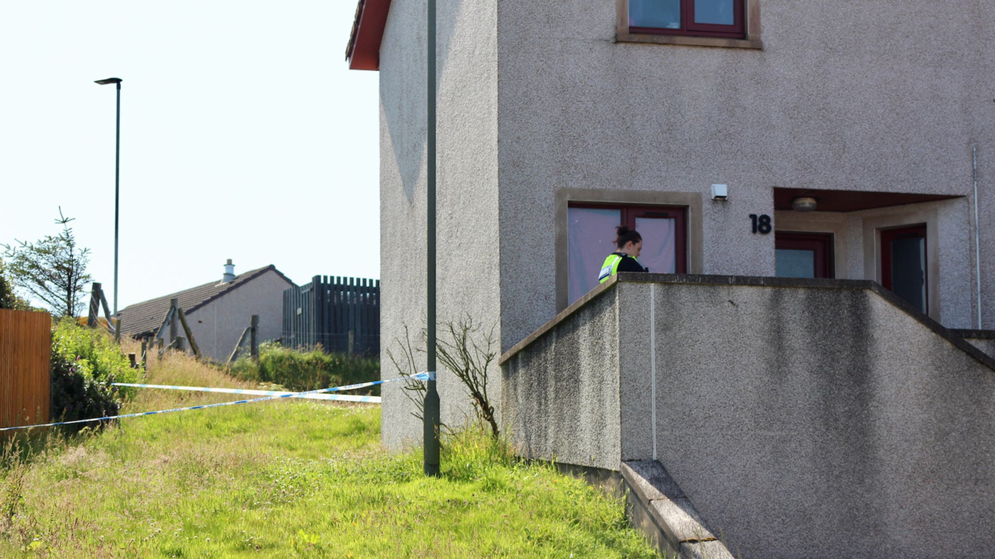 Two people charged after body found outside house in Shetland | UK News ...
