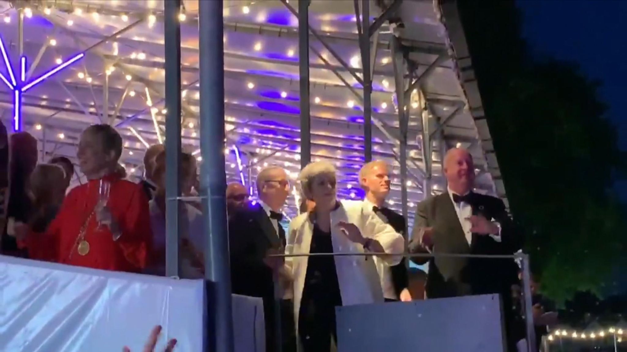 'Relaxed' Theresa May shows off Dancing Queen moves - again | Politics ...