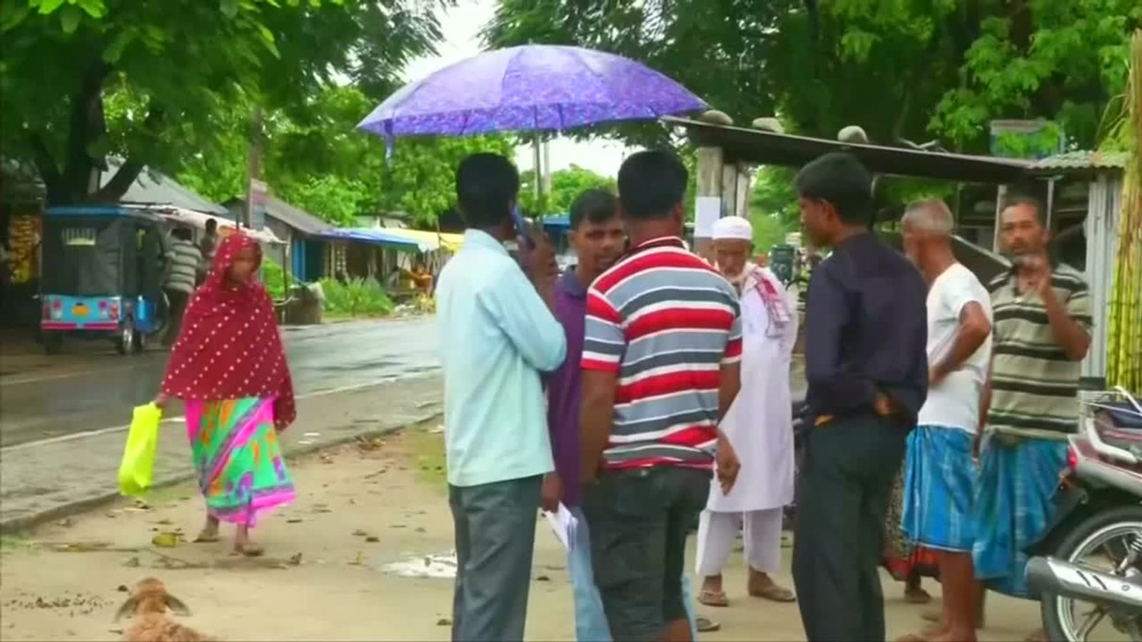 Assam residents find out if they are Indian citizens | World News | Sky ...