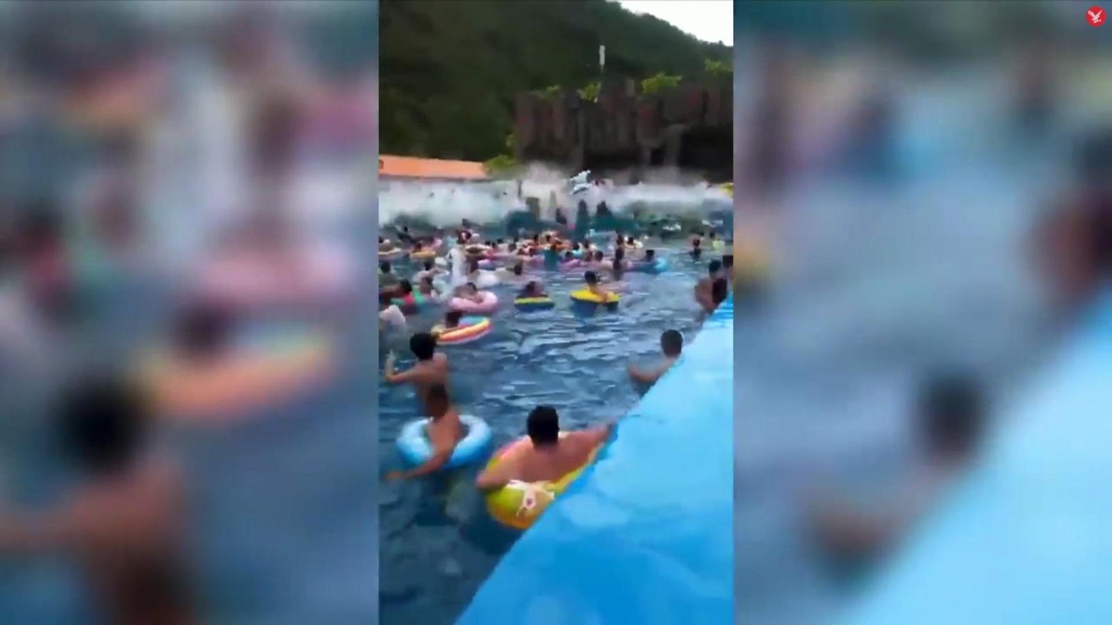 Rogue wave injures 44 in 'Tsunami Pool' at Chinese water park | World ...