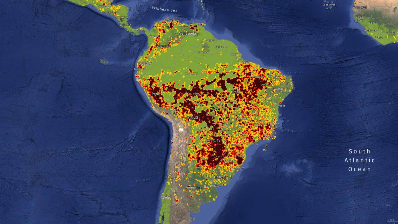Amazon fires: Brazil's president to miss summit for hernia operation ...