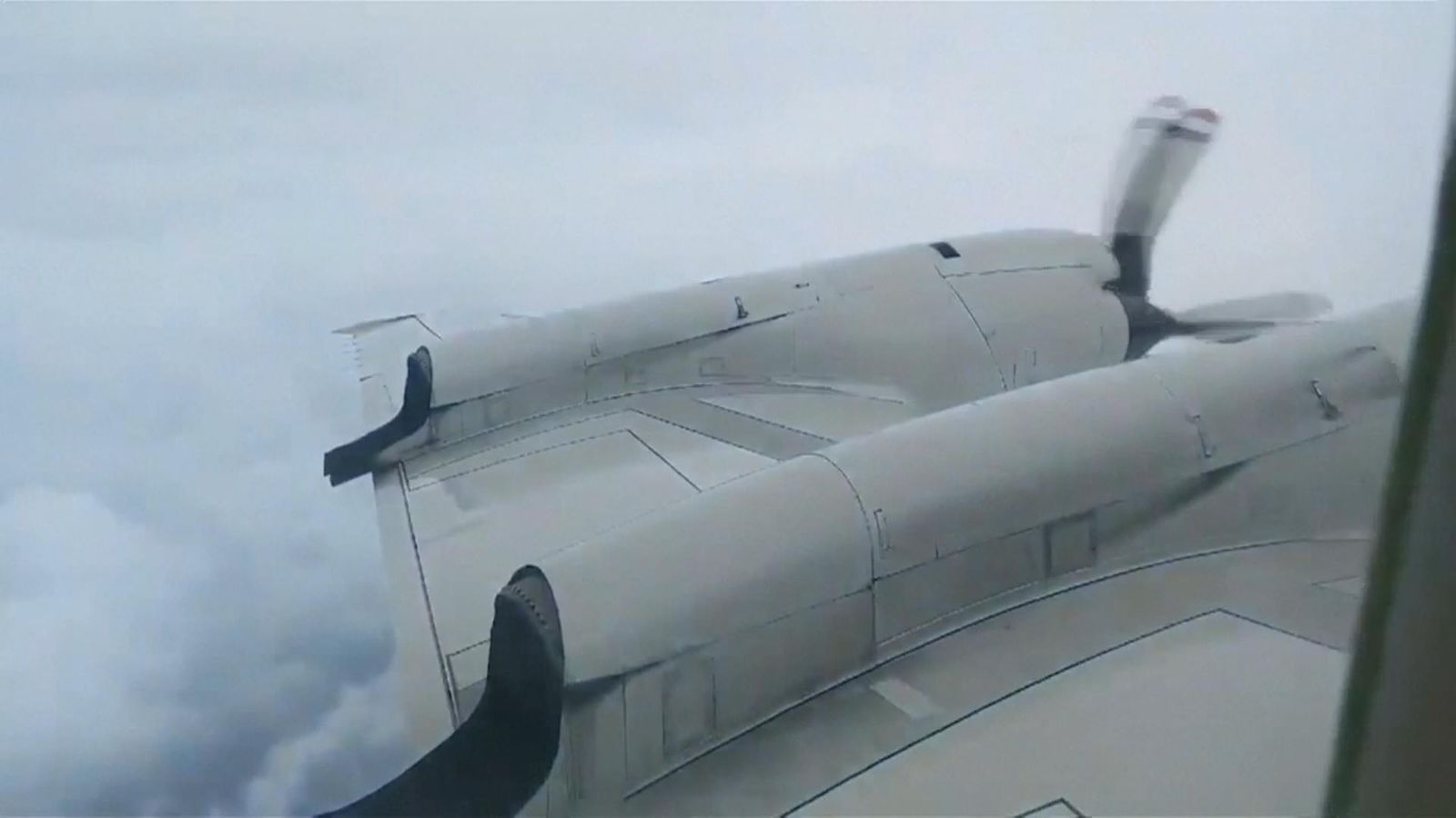 Inside the eye of Hurricane Dorian | US News | Sky News