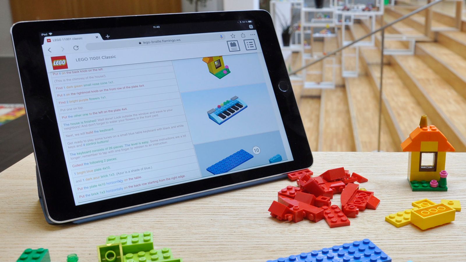 Lego uses AI to translate instructions into braille for blind children ...