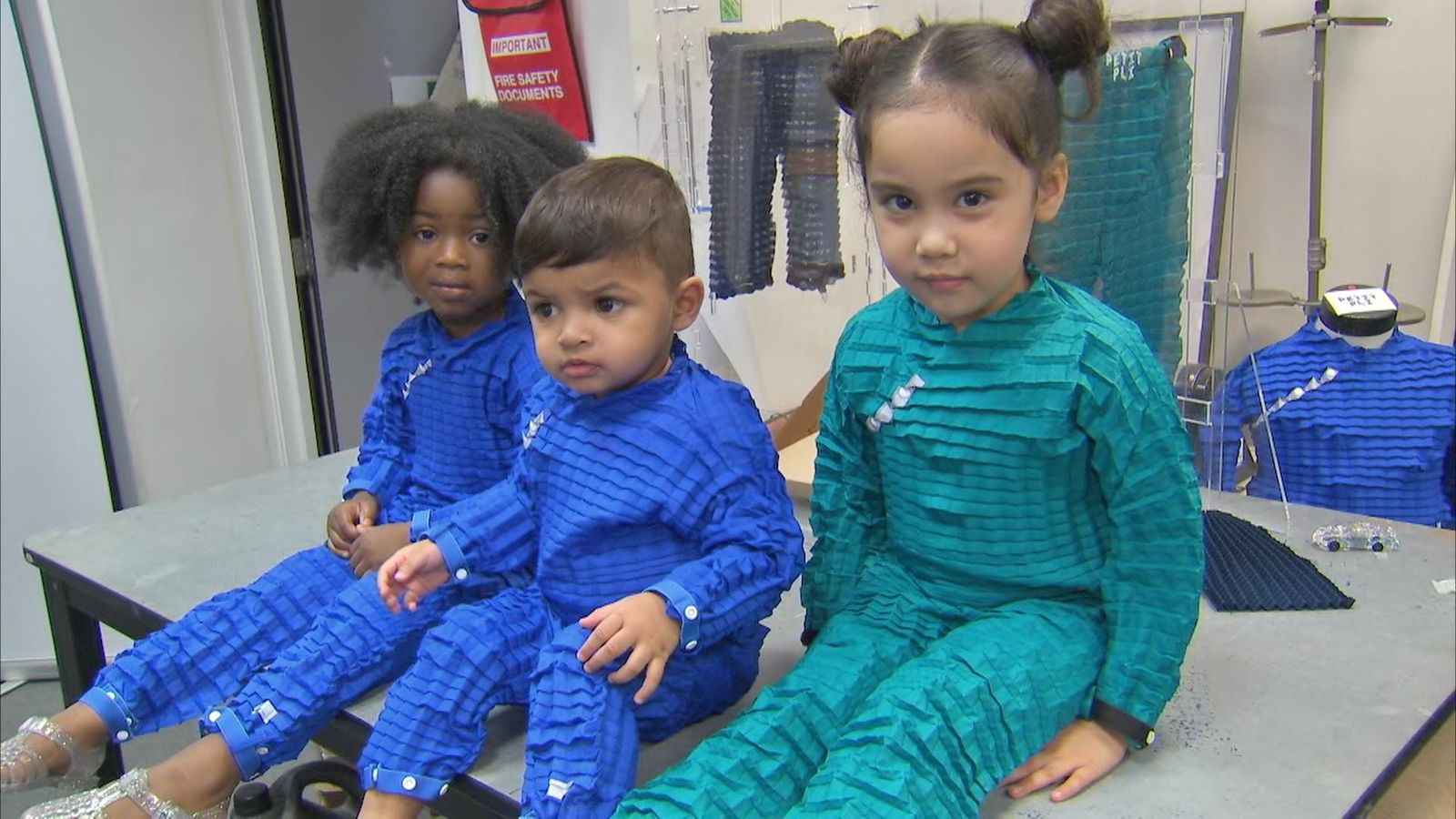 Can these kids' clothes help save the planet? | World News | Sky News