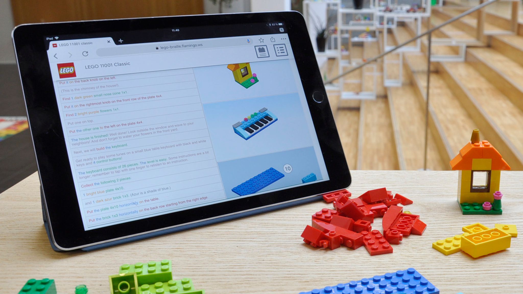 Lego uses AI to translate instructions into braille for blind children ...