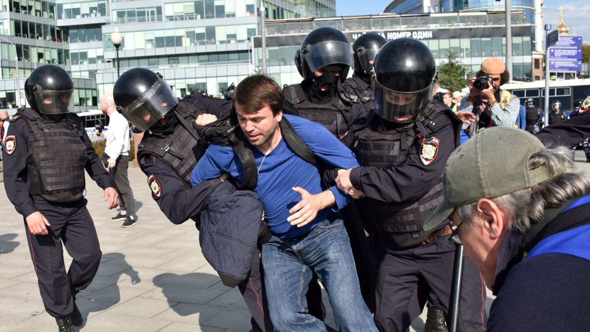 Russia detains prominent opposition activist Lyubov Sobol before mass ...