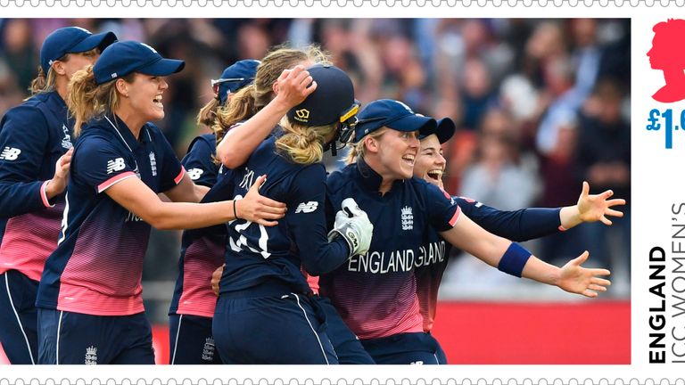 Stamps to celebrate men's and women's cricket world cup wins | UK News ...