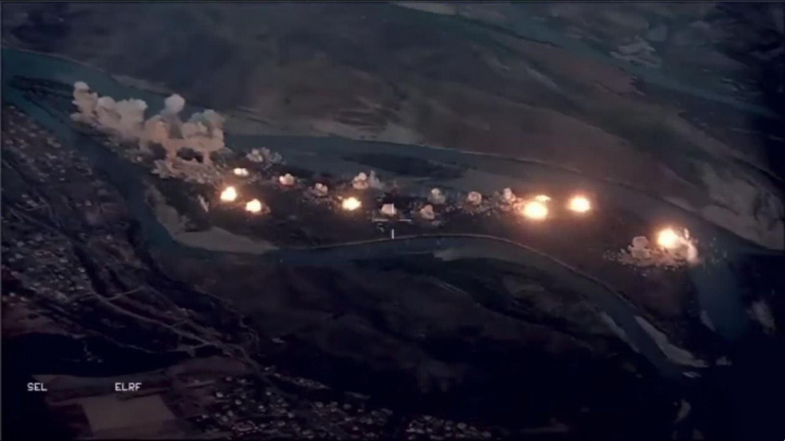 US bombs Islamic State's hideout | World News | Sky News