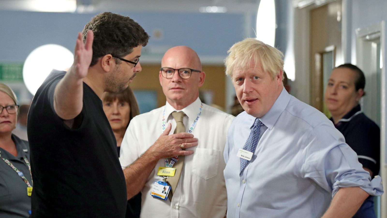 Boris Johnson 'glad' angry father confronted him during hospital visit ...