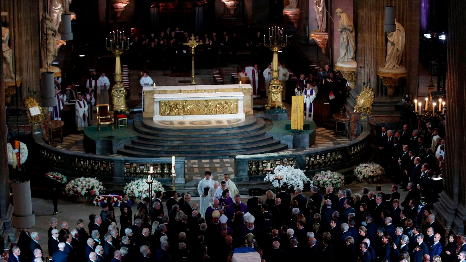 Jacques Chirac: World leaders pay final respects to former French ...