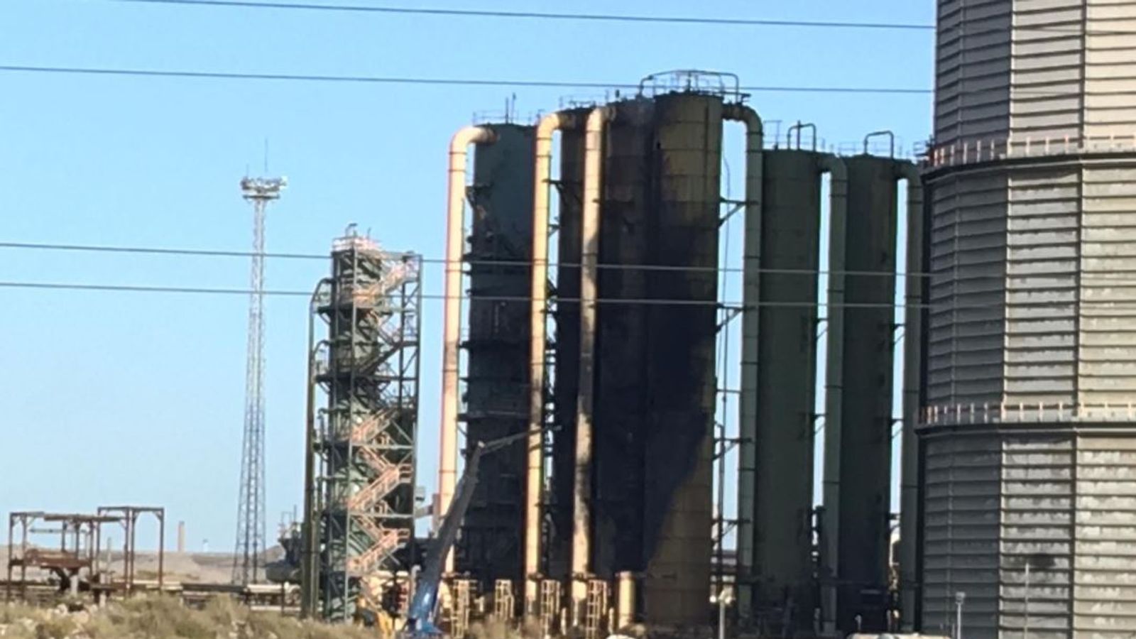 'Major incident' as explosion and fire hit Redcar steelworks | UK News ...