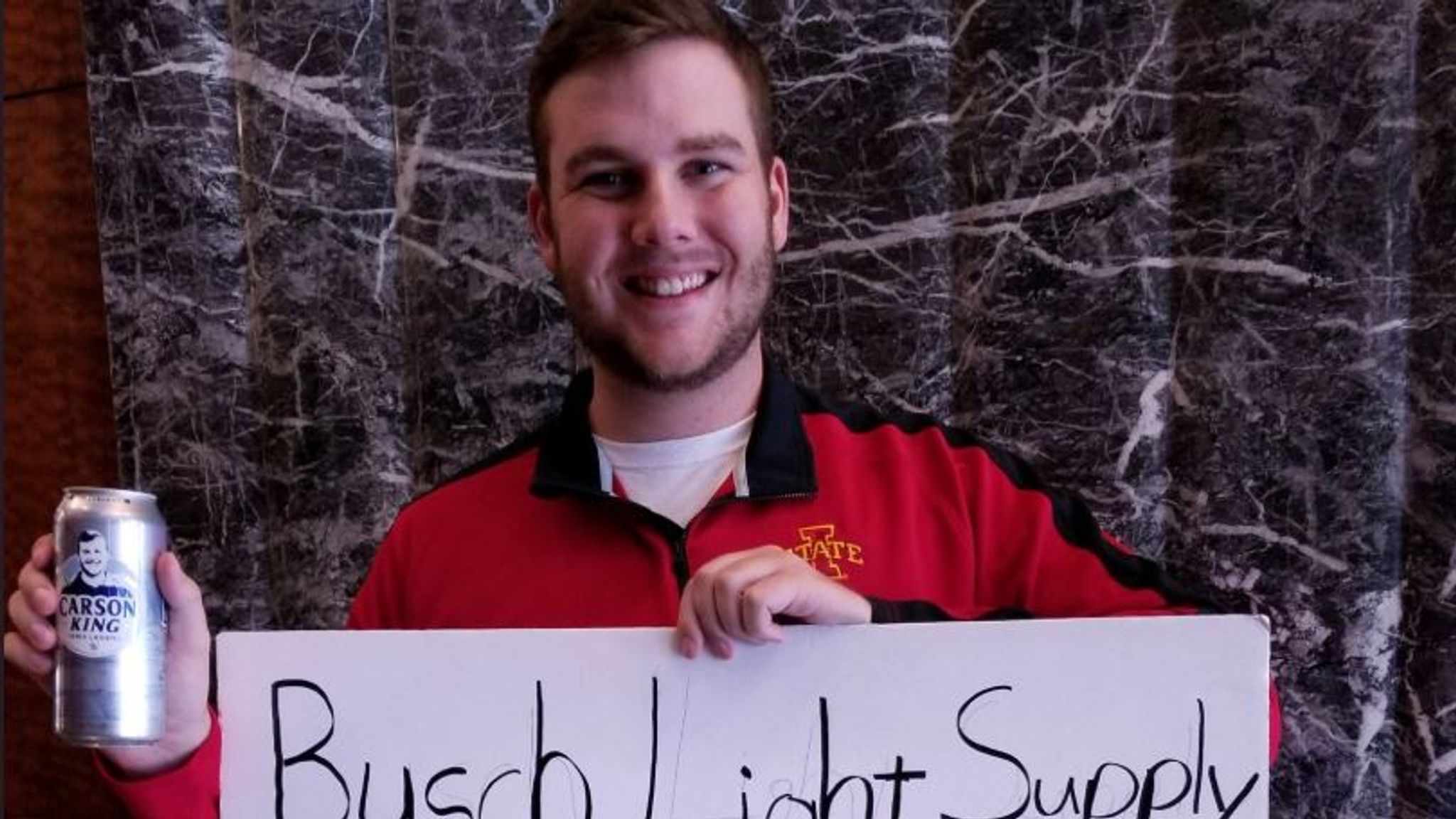 Sports fan asks for beer money and ends up raising $1m for children's ...