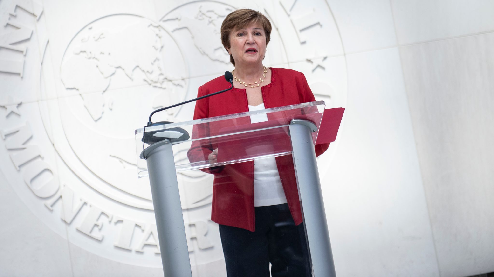 New IMF chief Georgieva 'ready to be tested' as warning signals flash ...