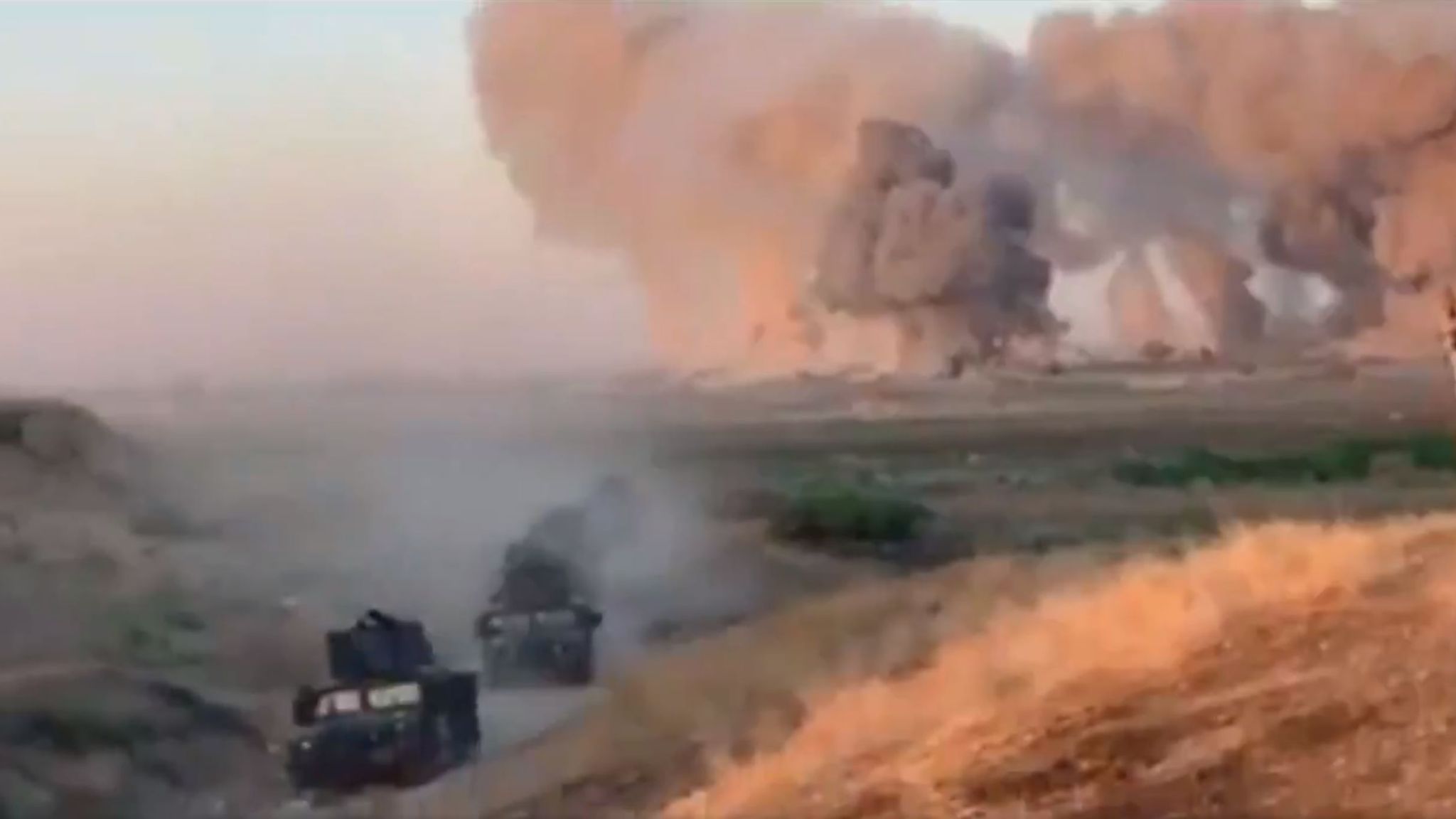 'IS-infested' island wiped out by 40 tonnes of explosives | World News ...