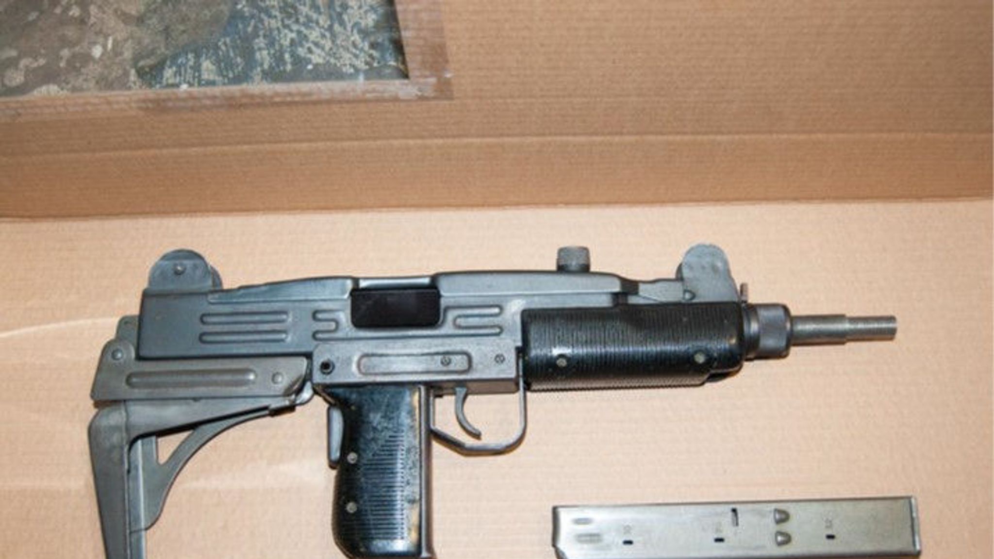 Triplets jailed over intent to supply criminal with Uzi sub-machine gun ...