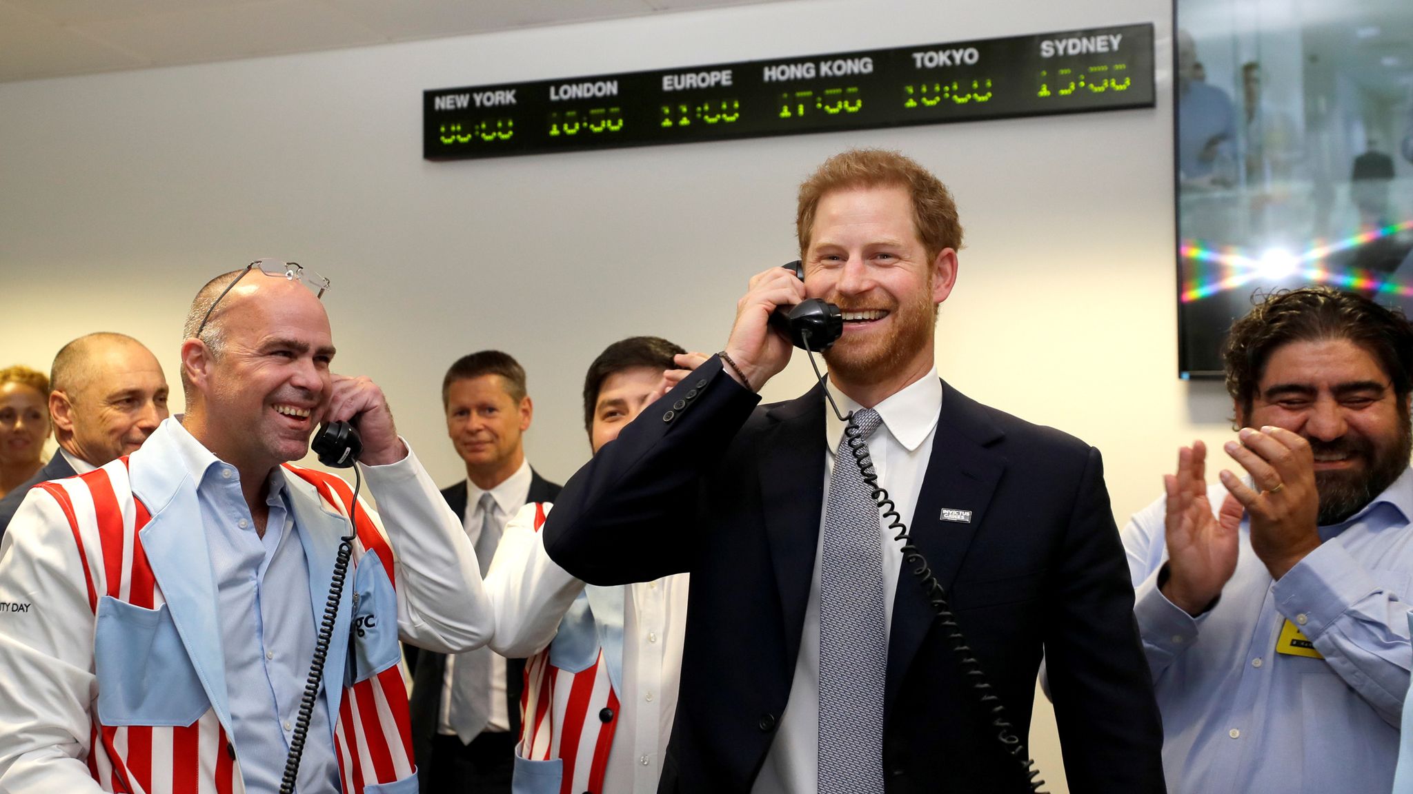 Prince Harry seals £1bn trade deal at 9/11 charity event in City | UK ...
