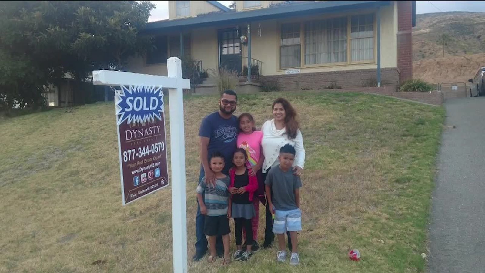 Family home destroyed in wildfires | US News | Sky News