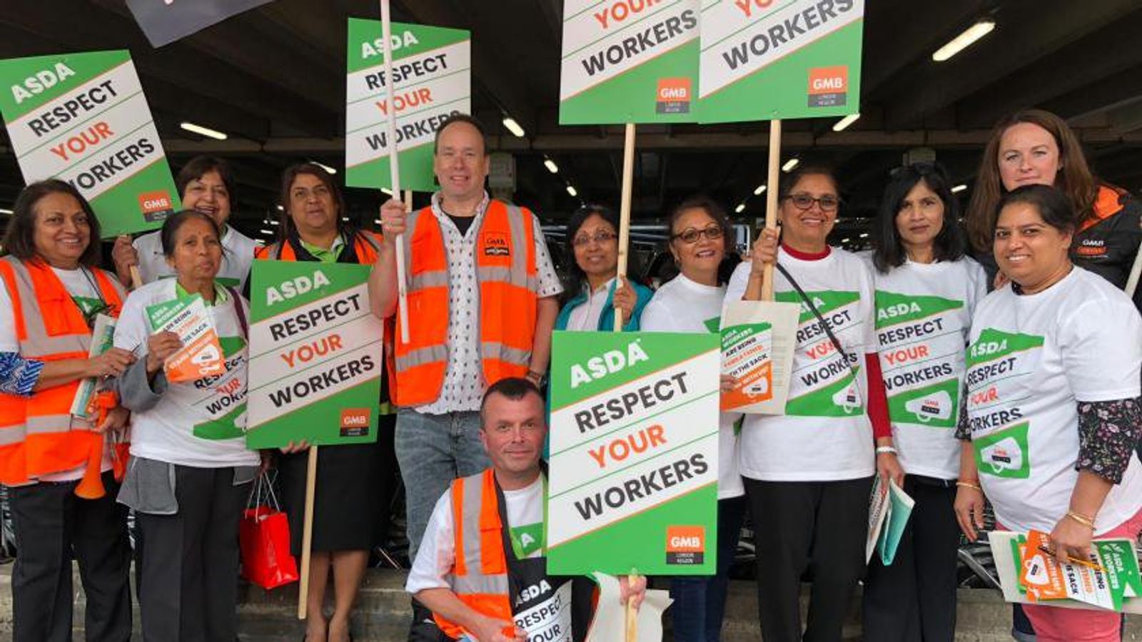 Asda staff march as clock ticks down to new contract deadline | Money ...