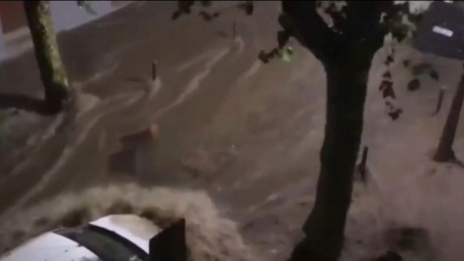 Catalonia hit by extreme flooding as roads become rivers | World News ...